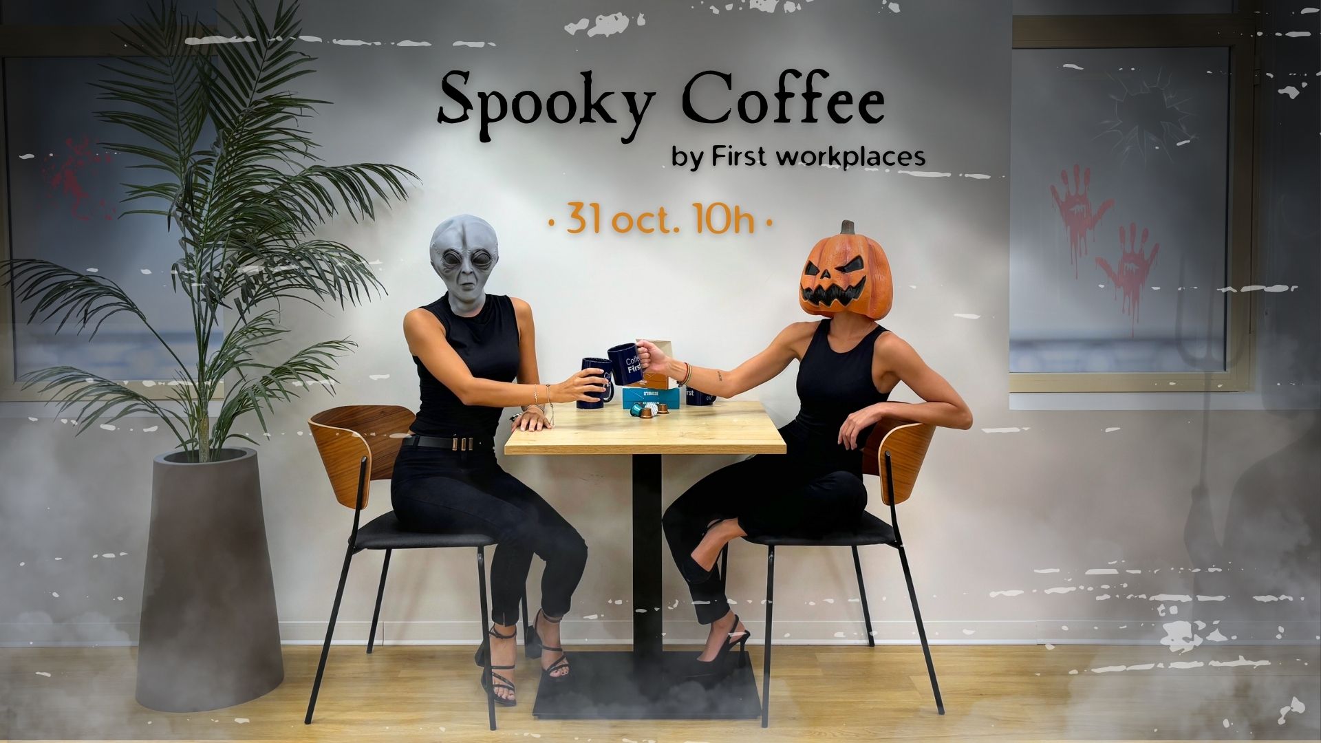 Halloween time: Spooky coffee by First workplaces